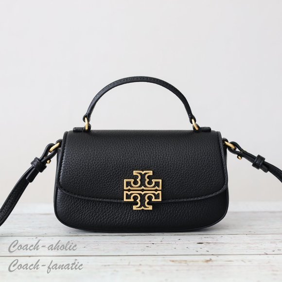 Tory Burch | Bags | Nwt Tory Burch Britten Mini Top Handle Leather ...